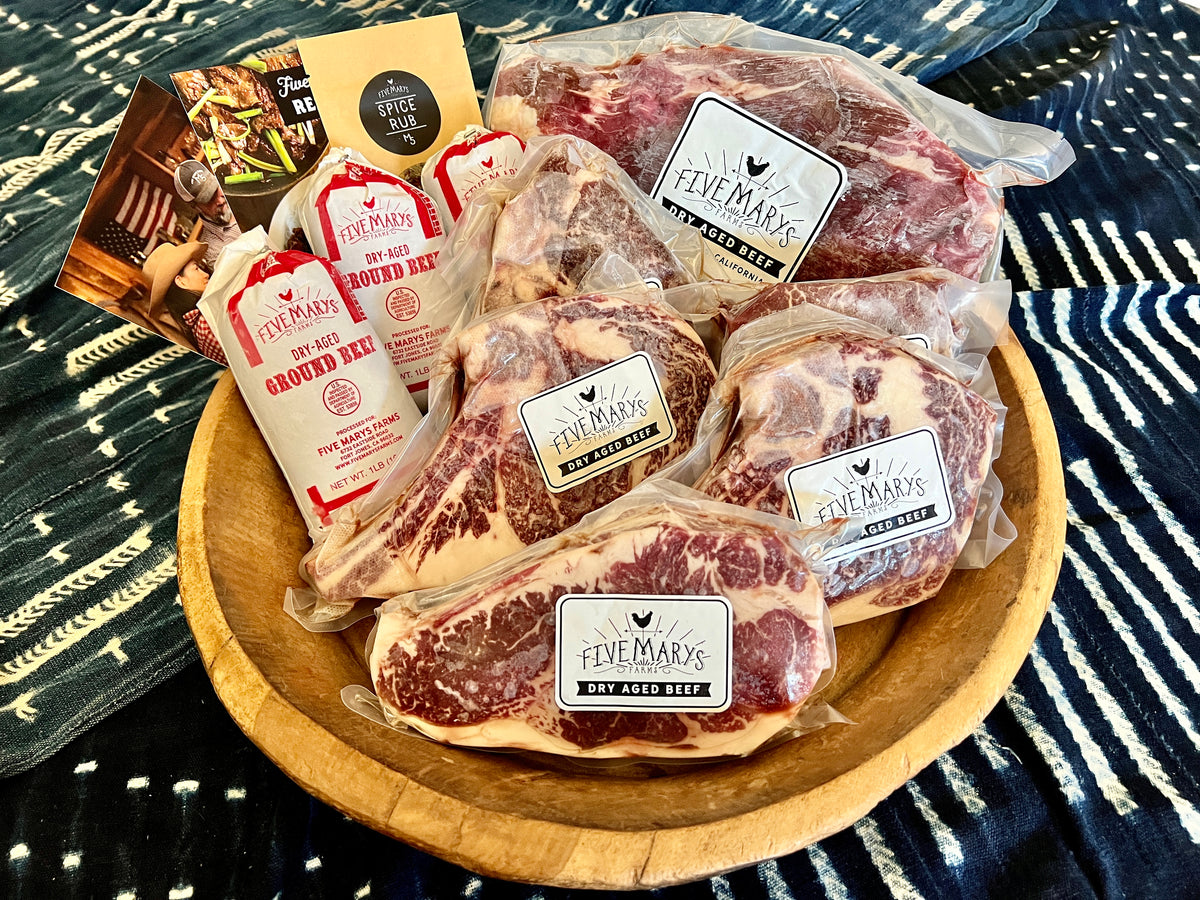 Ultimate Steak Sampler – Five Marys Ranch