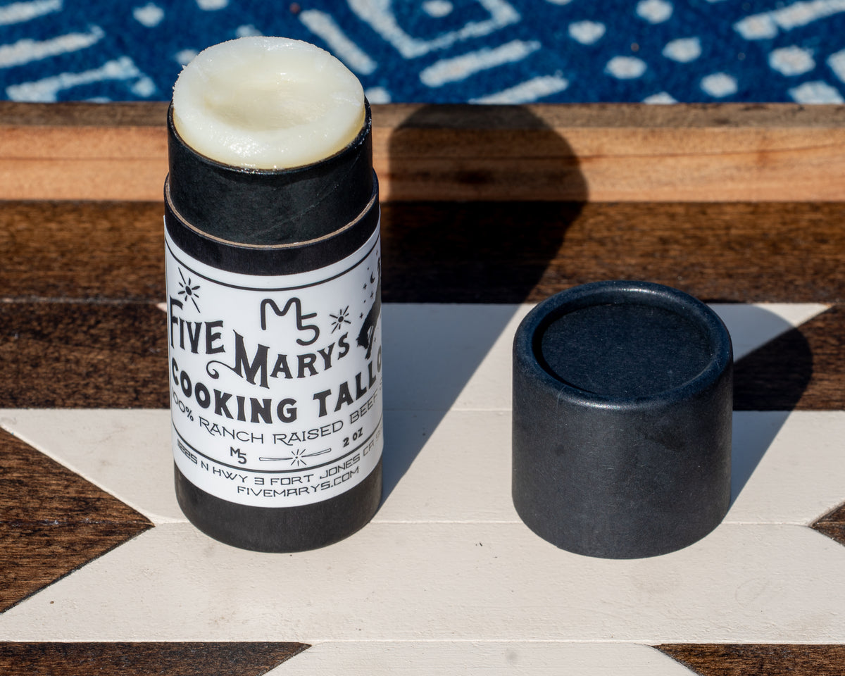 M5 Cooking Tallow Sticks – Five Marys Ranch