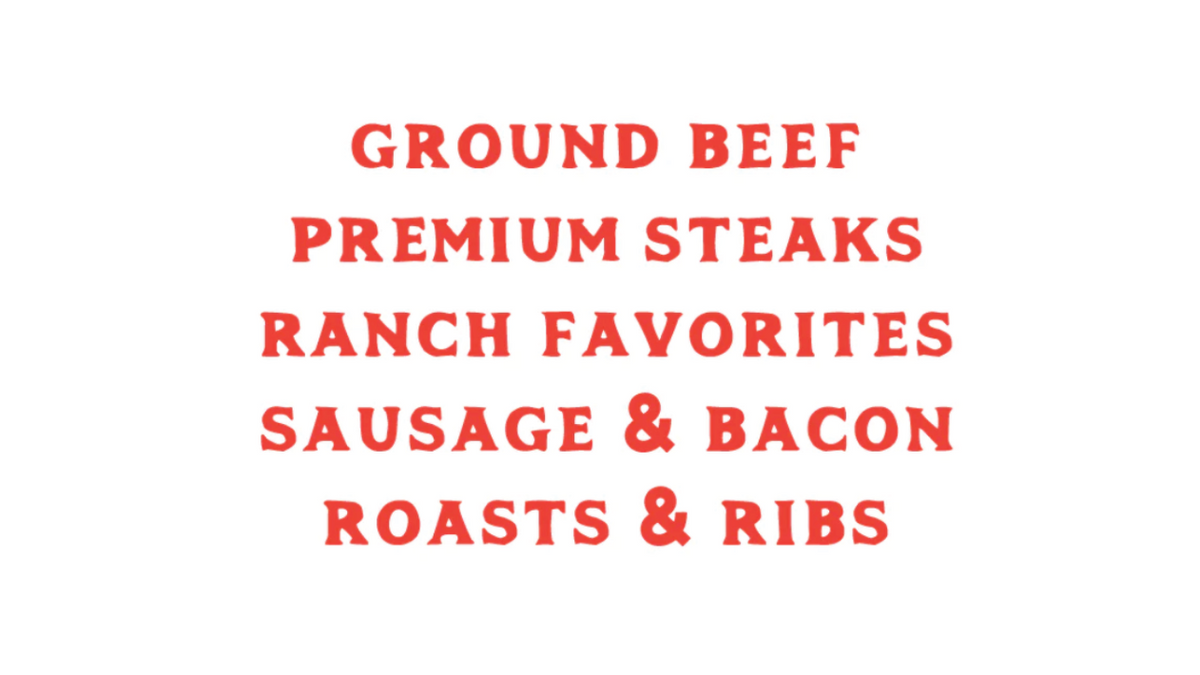 A Premium Meat Club Box - no preferences! – Five Marys Ranch