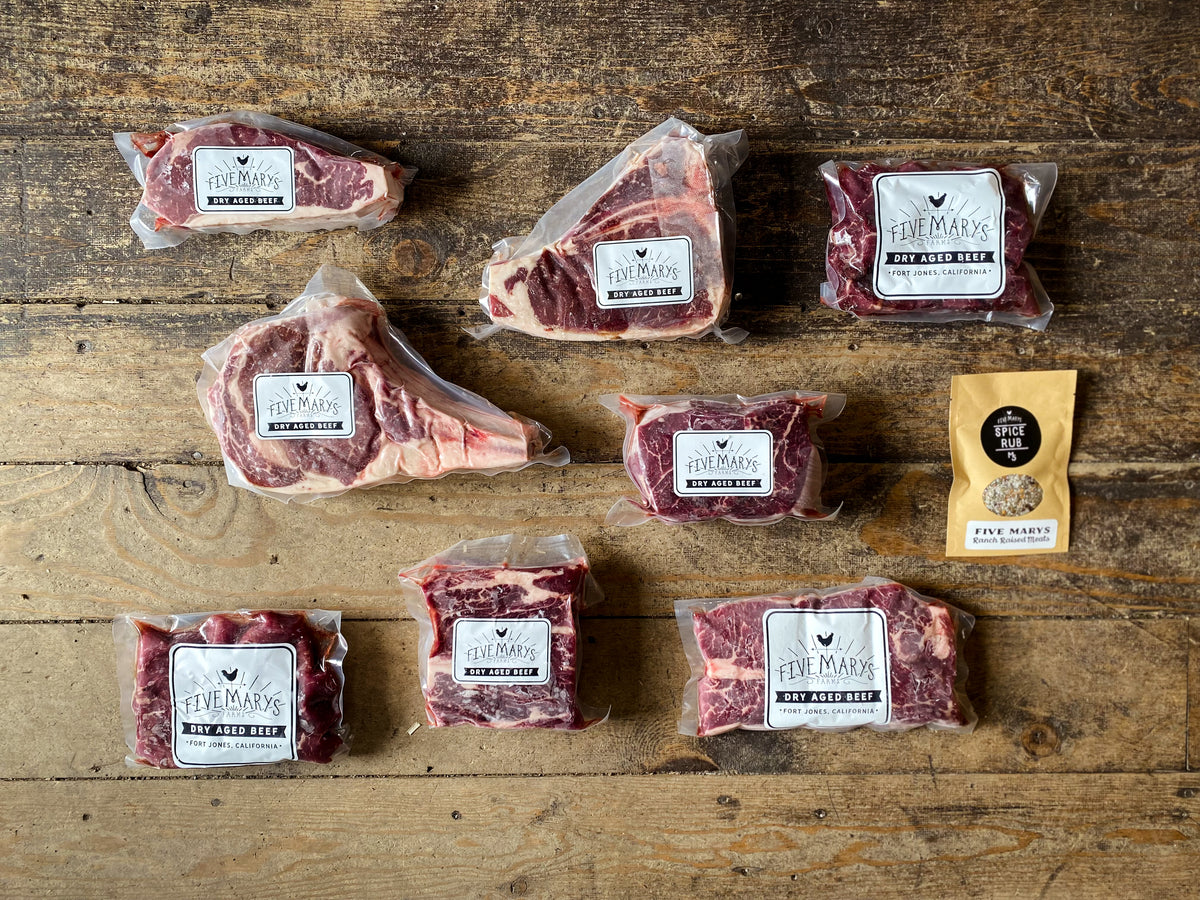 Family Steak Dinner Box (2 SIZES) – Five Marys Ranch