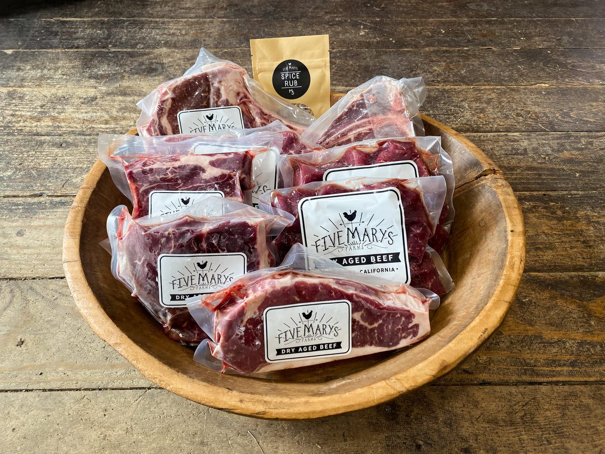 Family Steak Dinner Boxes (or SUBSCRIBE!) – Five Marys Ranch
