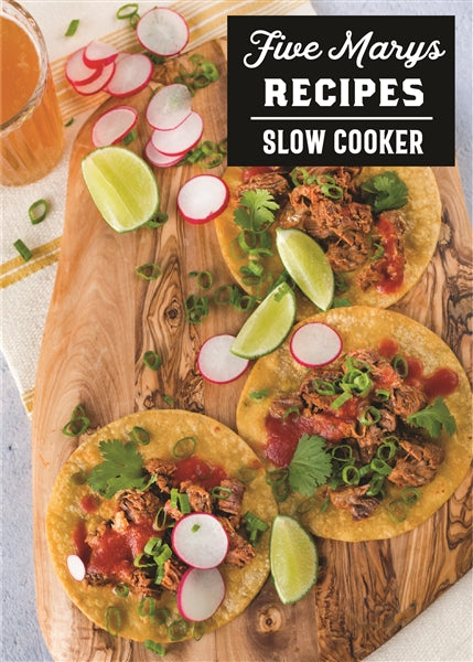 Recipe Card For: Beef Barbacoa Tacos – Five Marys Ranch