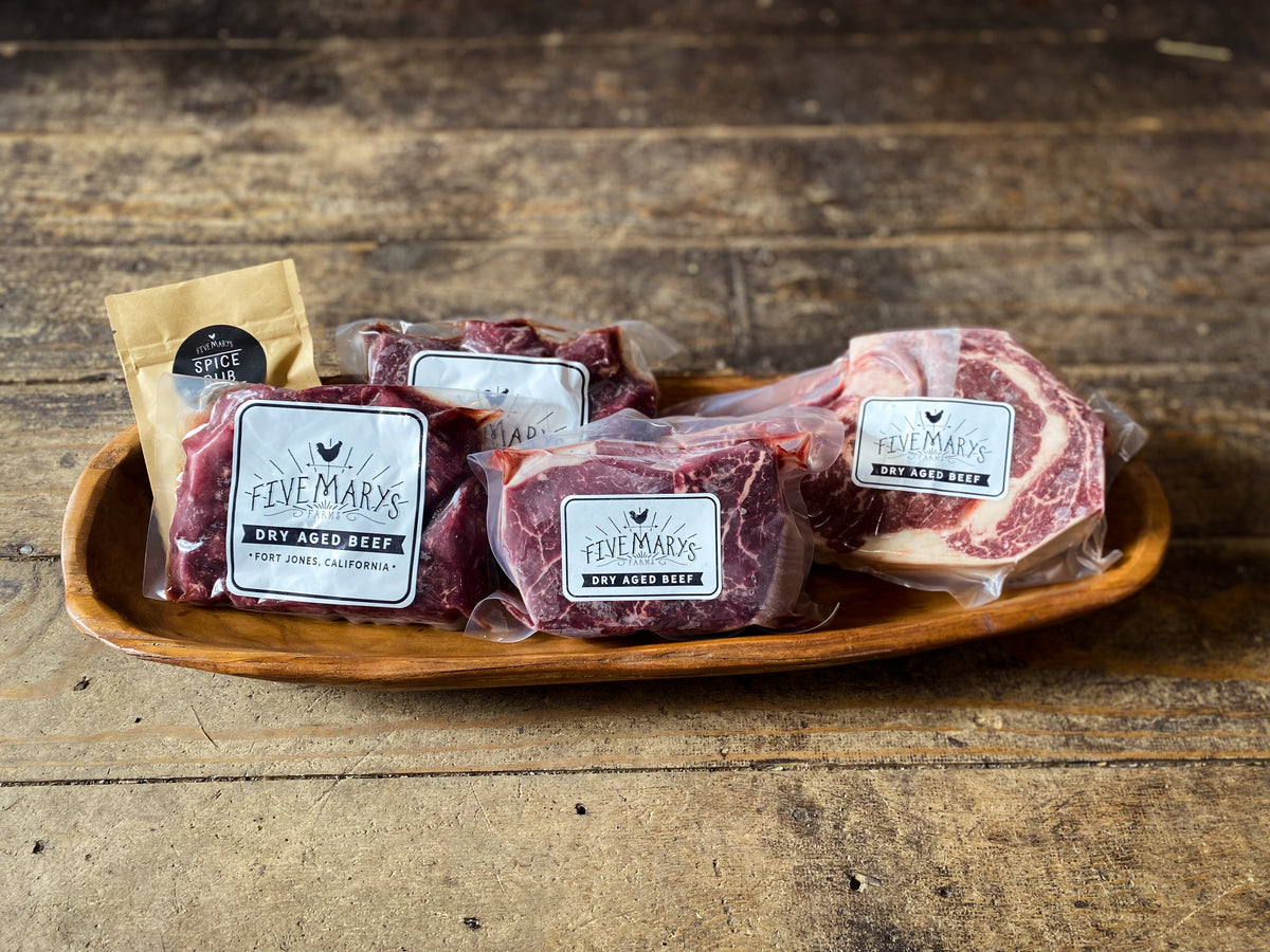 Family Steak Dinner Boxes (or SUBSCRIBE!) – Five Marys Ranch